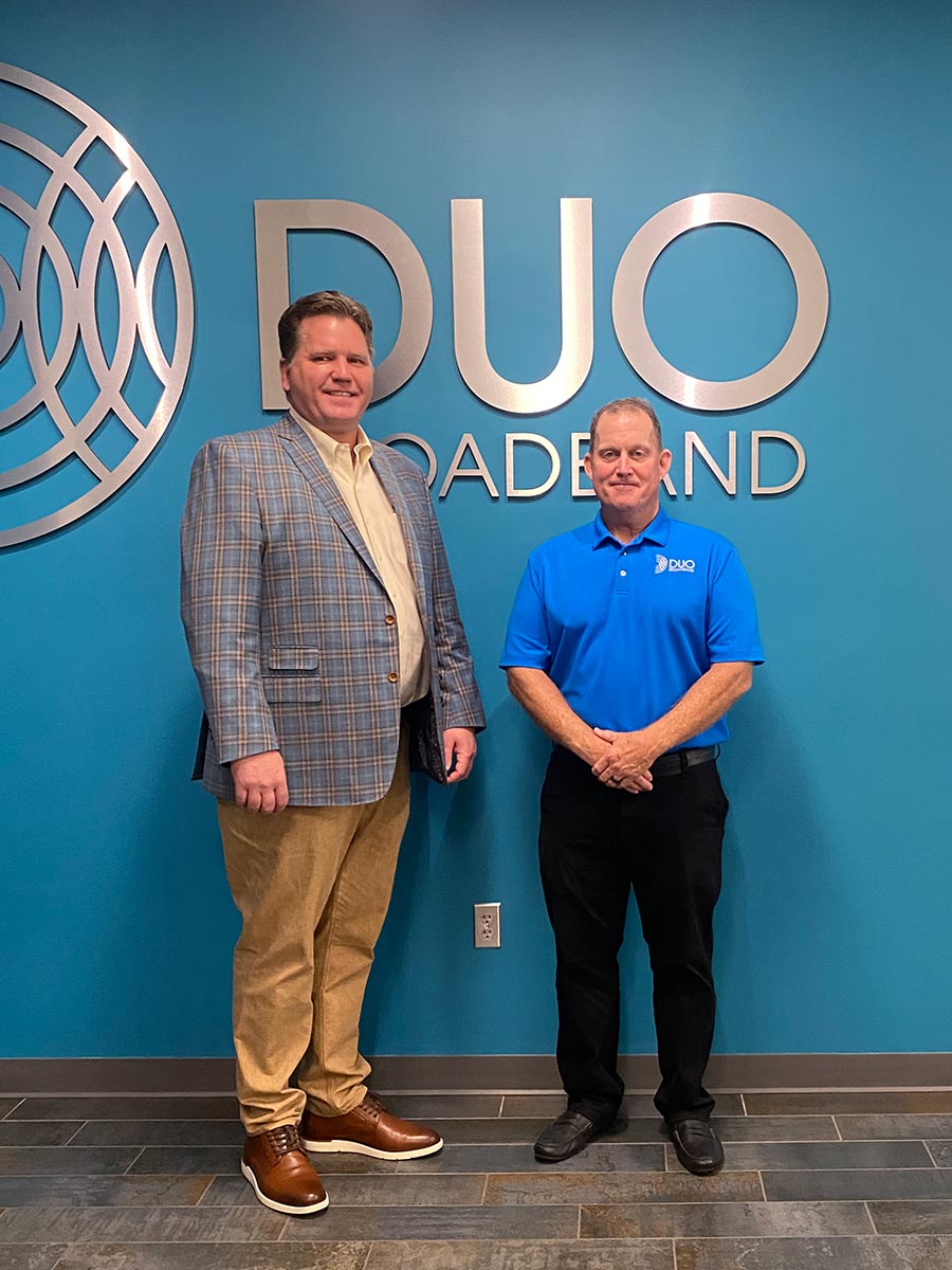 Paul Coffey celebrates 34 years with DUO Broadband - DUO Broadband